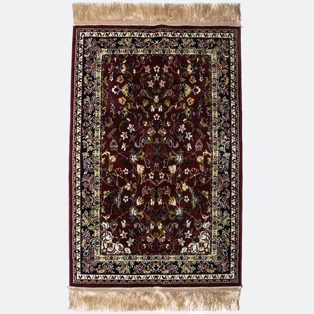 Al Haram Red Prayer Mat – Almunawara Prayer Mats