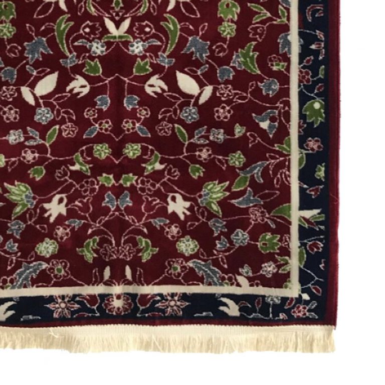 Rawdah Red Prayer Mat – Almunawara Prayer Mats